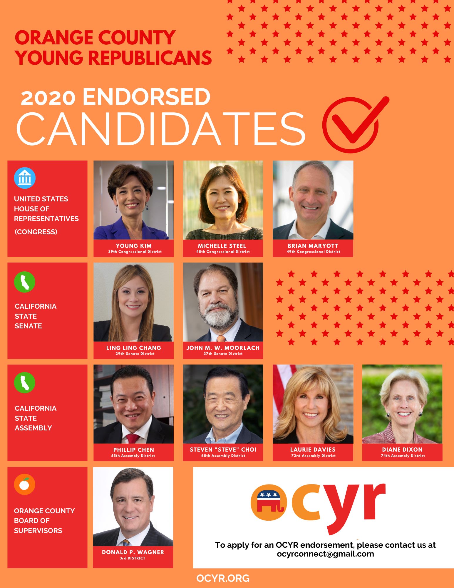 Orange County Young Republicans’ Endorsements « OC Political